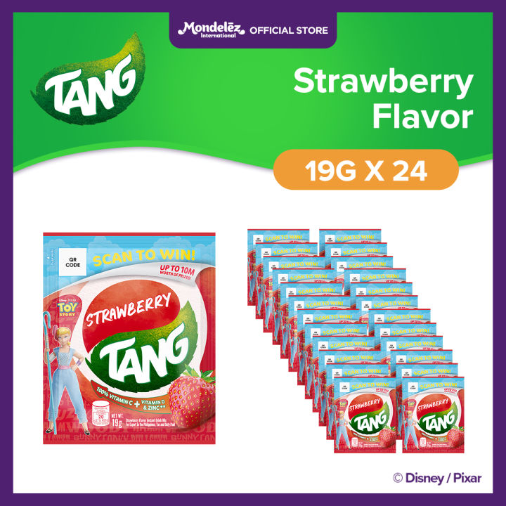 Tang Instant Drink Mix - Strawberry Flavor 19g with Vitamins and ...