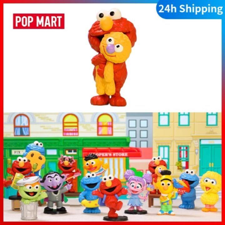 POPMART Genuine Sesame Street Basic Series Cute Figures Pop Mart ...