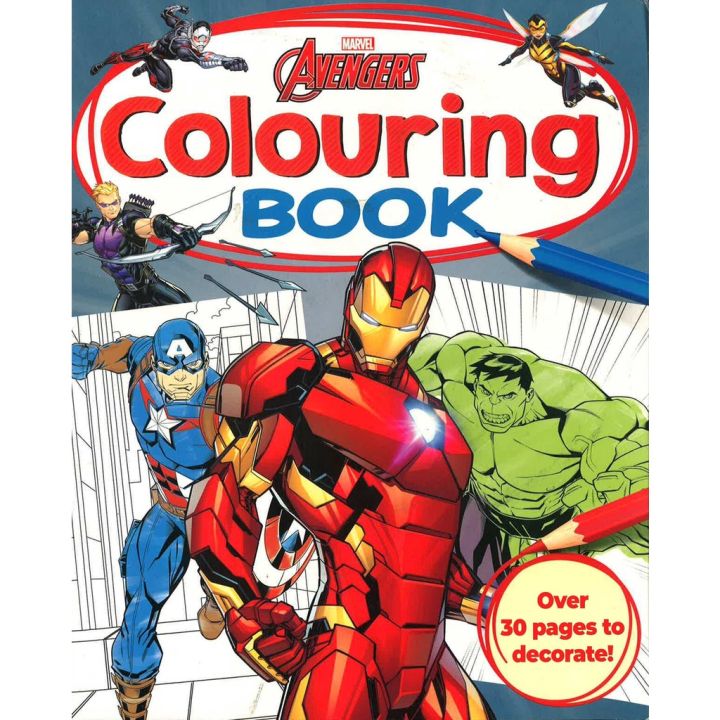 Simply Colouring Marvel: Marvel Avengers (F): Colouring # Children's ...