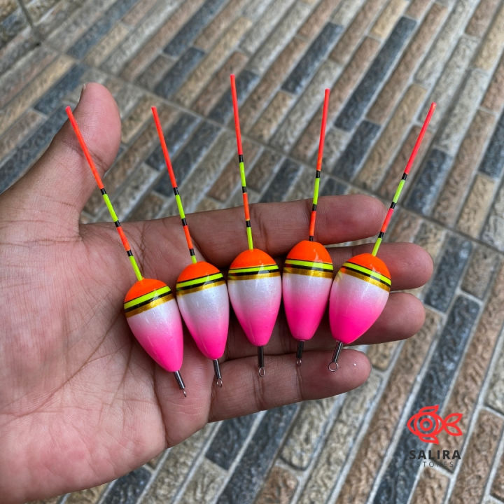 Pelampung Pancing Kleman Fiber Super Type 5A - Pink bentuk bulat ...