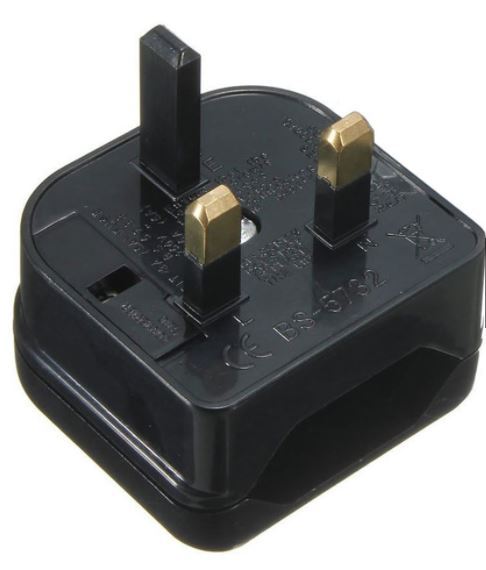 New European Euro Eu 2Pin To Uk 3Pin Plug Adapter Power Socket Travel ...