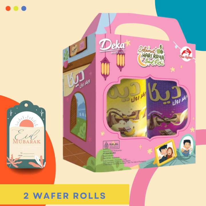 DEKA WAFER ROLLS edisi Idul Fitri Paket Hampers Free Kartu Ucapan ...