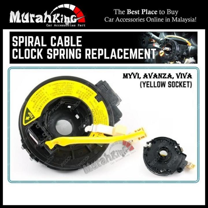 Perodua Myvi Avanza Airbag Spiral Cable Sub-Assy Clock Spring | Lazada