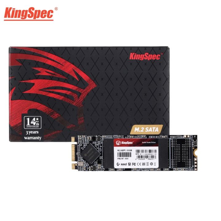 Kingspec SSD M2 SATA เอสเอสดี SSD 1TB 128GB 256GB 2T 4T SSD M.2 Ssd 2280 NGFF ดิสก์ฮาร์ดไดรฟ์ไดร ...