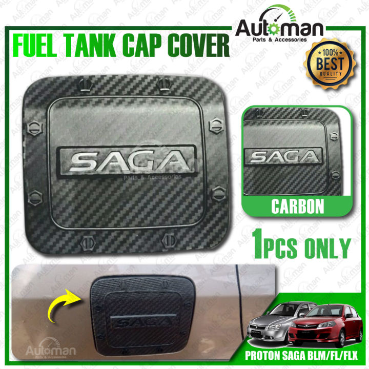 Proton Saga BLM FL FLX Fuel Tank Cap Cover Fuel Cap Carbon | Lazada