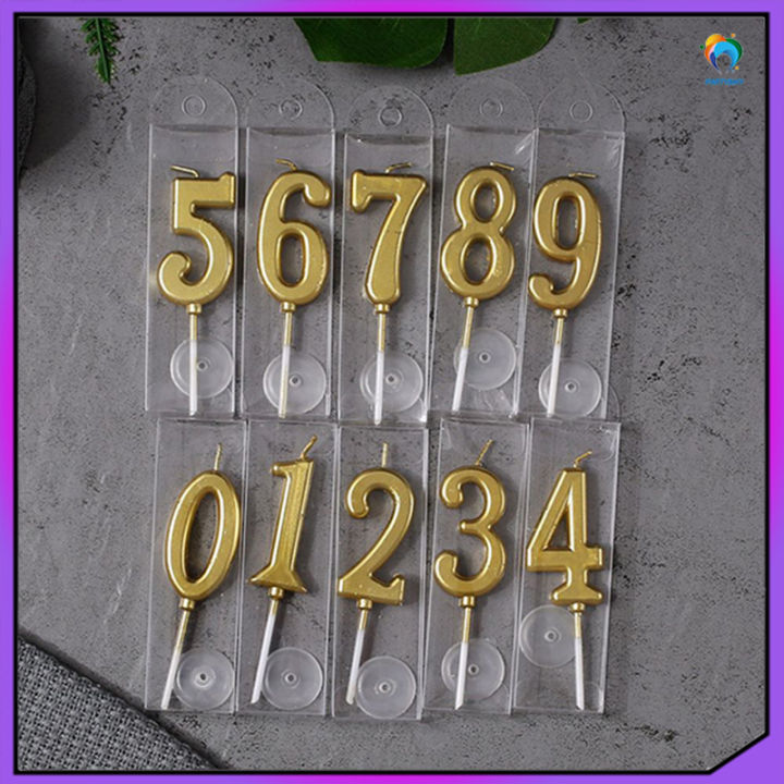Number Candle Birthday Party Celebration Cake Candle Nombor Lilin ...