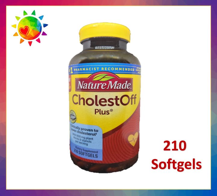 Nature Made CholestOFF Plus - 210 Softgels | Lazada PH