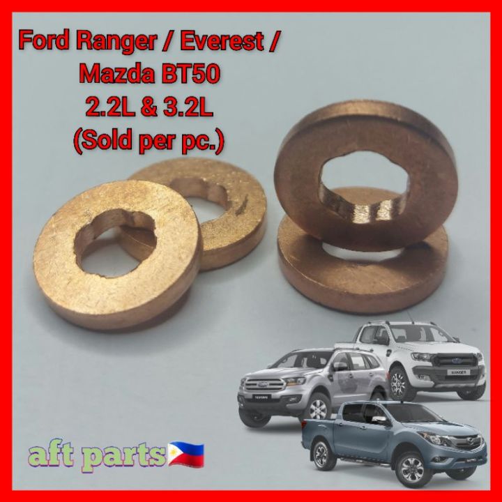 Ford Ranger / Everest / BT50 injector copper washer 2.2/3.2 | Lazada PH