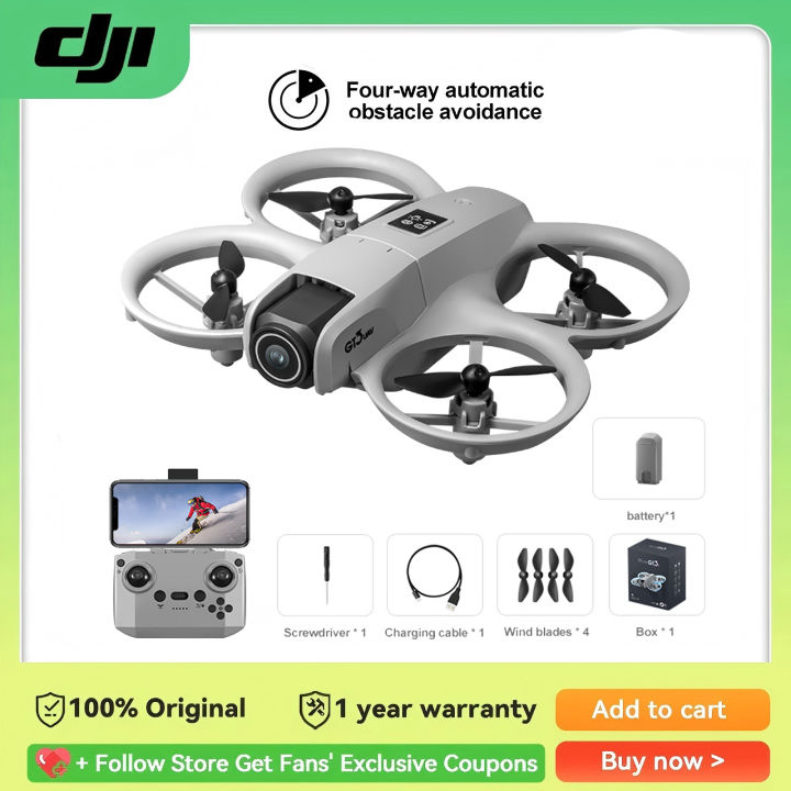 GT3 djl drone remote with 4K HD camera 3battery for kids long battery ...