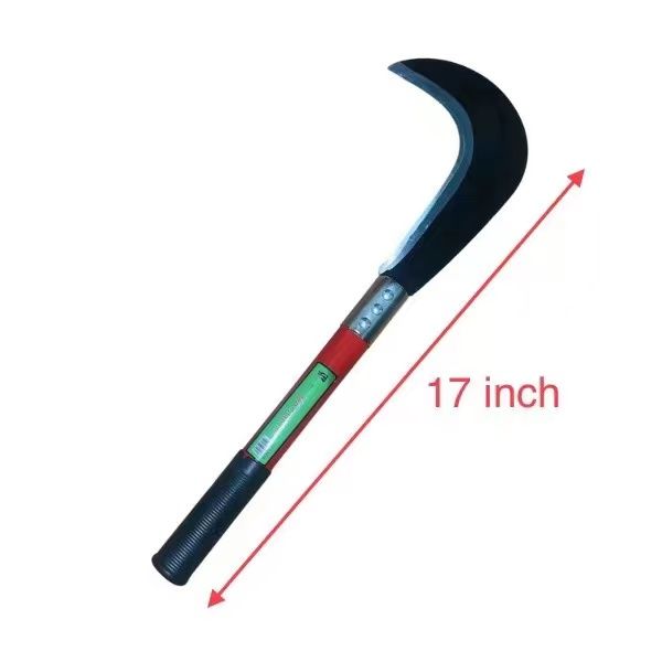 Multipurpose Long Handle Sickle Garden Tools Blade Karet Scythe Bolo ...