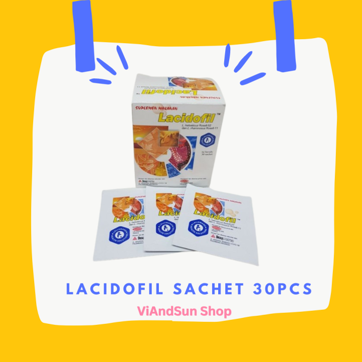 Lacidofil Sachet 1 Box Isi 30 Sachet | Lazada Indonesia