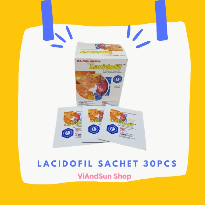 Lacidofil Sachet 1 Box Isi 30 Sachet | Lazada Indonesia
