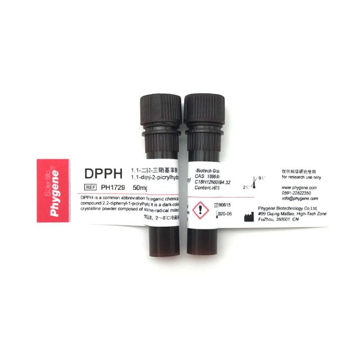 DPPH Reagent 11-Diphenyl-2-Picrylhydrazine Special for experiments ...