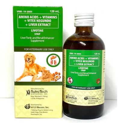 [SOUTH VET] 1pc Livotine Syrup 120ml Liver Tonic and Renal Enhancer ...