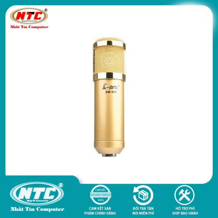 Micro Thu Âm livestream Zansong BM-900 Bắt TIếng Siêu Nhạy (Vàng ...