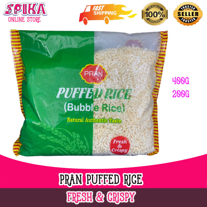 PRAN PUFFED RICE ( BUBBLE RICE) MURI 200G & 400G | Lazada