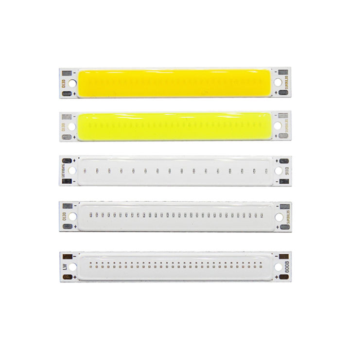 WorldTrendy Hot sale 3V 3.7V DC 60mm 8mm LED COB Strip 3W Warm Cold ...