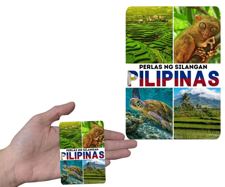 Philippines Tourist Spot Design Rubber Ref Magnet Souvenir (Bohol ...