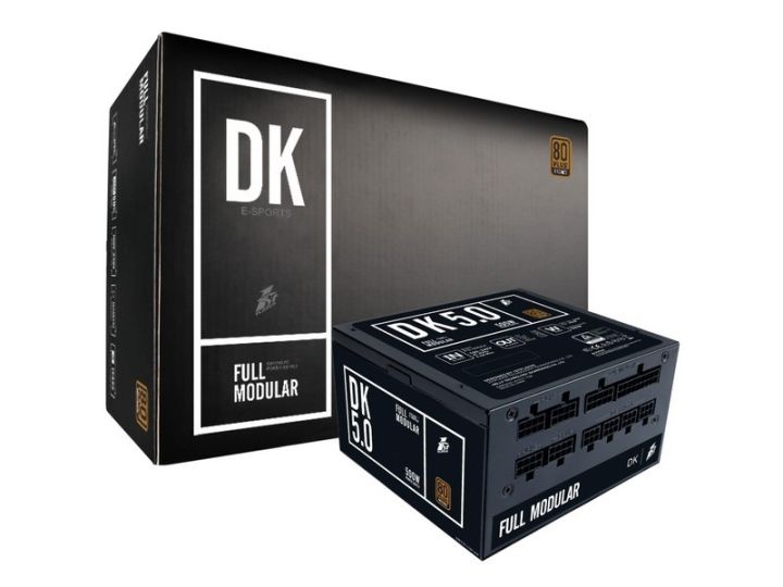 1STPLAYER DK 5.0 500W ATX Power Supply FULL MODULAR (PS-500AX DK5.0 ...