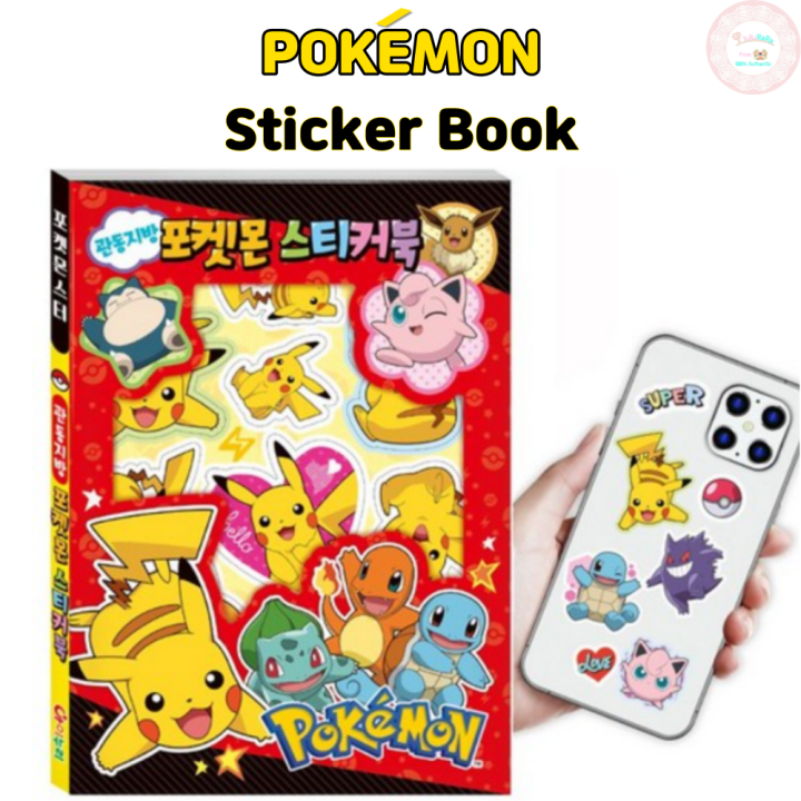 Pokémon Sticker Book Pokemon Sticker Diary Decoration Phone Laptop ...
