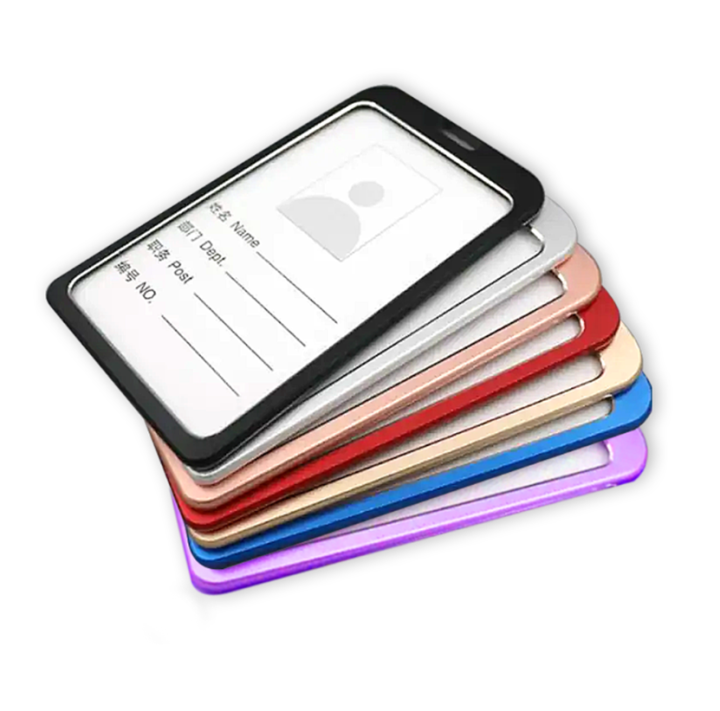 Magic photo (5pcs) Vertical Aluminum Alloy ID Holder / ID Jacket || ID ...