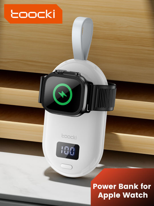 Toocki Watch Wireless Power Bank 2500mAh Fast Charging Power Bank Mini ...