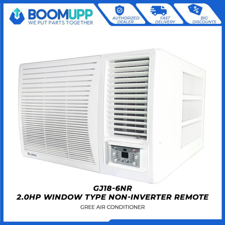 Gree Aircon Window Type GJ18-6NR 2.0 HP Non Inverter Remote Controlled ...