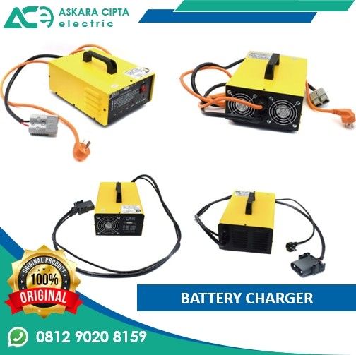 BATTERY CHARGER FORKLIFT 220V 12V 15A / 24V 50A | Lazada Indonesia