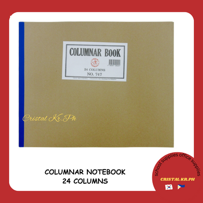 Columnar Notebook 24 columns 1PC | Lazada PH