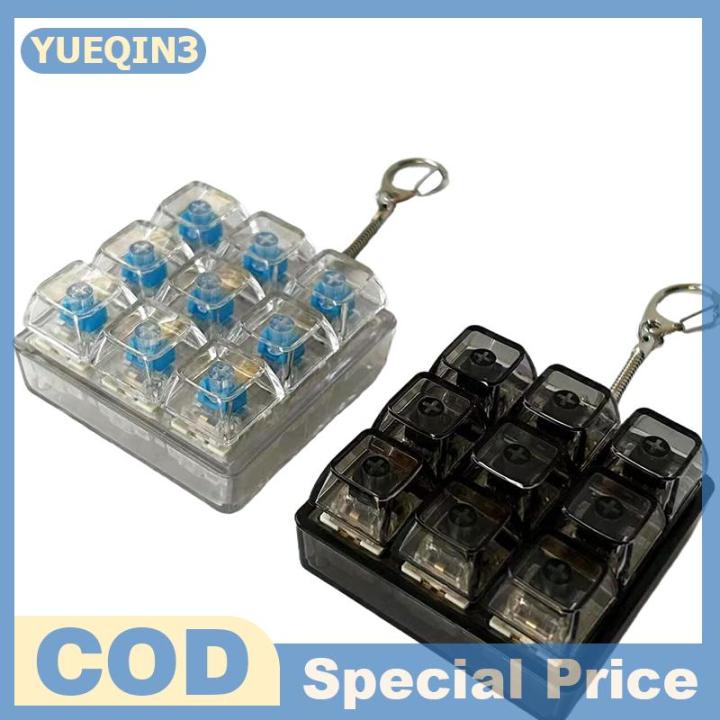 Store YUEQIN3 4 9 Keys Mechanical Keyboard Axis Tester LED Keyboard Key ...