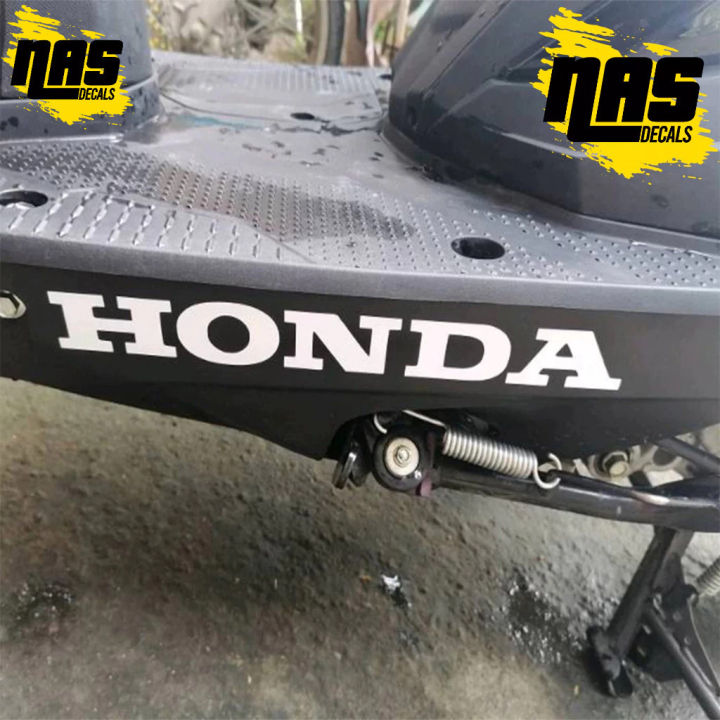 Honda Side Skirt 2 pcs Sticker for Motorcycle Vinyl Honda Decals ...