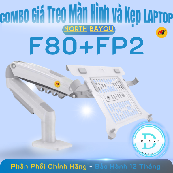 [COMBO] [NB F80 + FP2] [North Bayou] GIÁ TREO MÀN HÌNH + KẸP MÀN HÌNH ...