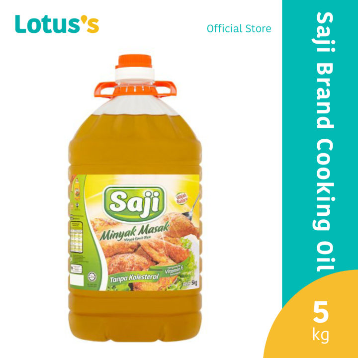 Saji Brand Cooking Oil 5Kg | Lazada