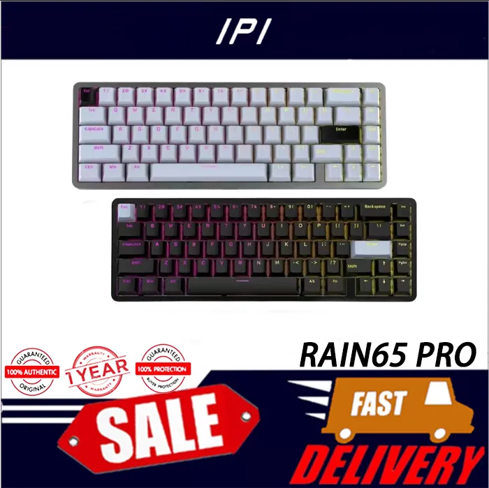 IPI RAIN 65 Pro 8K Gaming Magnetic Switch RT Mode CNC All Aluminum Body Wired Magnetic Switch ...