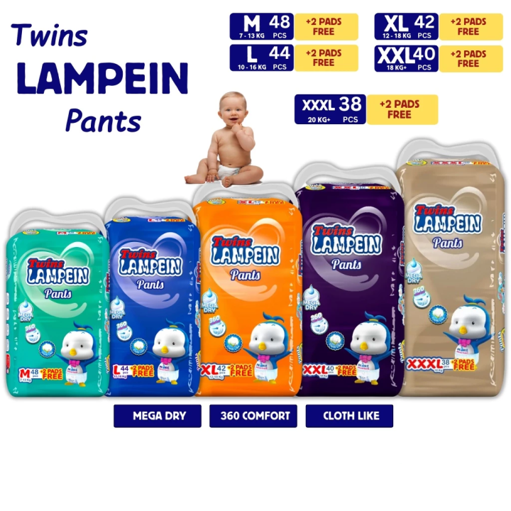 Twins Lampein Pants Baby Diaper | Lazada PH