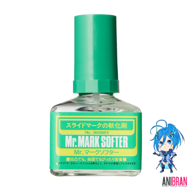 MR MARK SOFTER BY MR HOBBY SOFTENING AGENT SLIDE MARKS DECALS FOR PLAMO ...