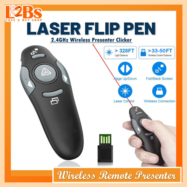 Wireless Presenter Remote RF 2.4GHz Wireless Presenter Remote Clicker ... Wireless Presenter Remote RF 2.4GHz Wireless Presenter Remote Clicker ...