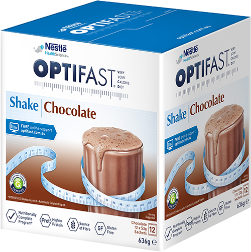 OPTIFAST VLCD MILK SHAKE Chocolate 636g (12x53g) | Lazada Singapore