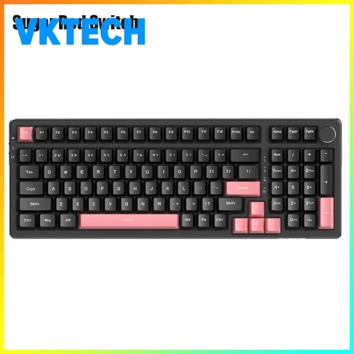 [Vktech] 99 Keys Mechanical Keyboard Bluetooth-compatible 5.0 USB Ajazz ...