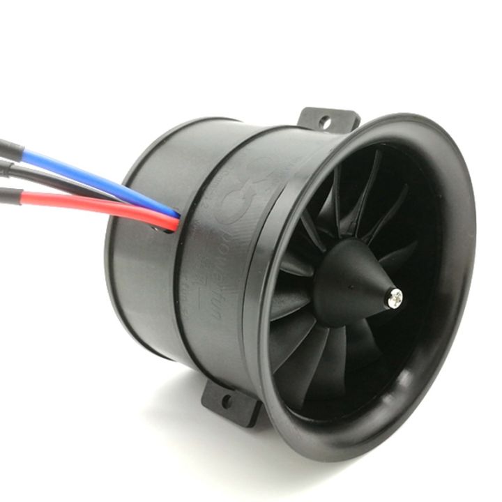 P9POWERFUN 70mm 12 Blades Ducted Fan EDF Unit with Brushless Motor for ...
