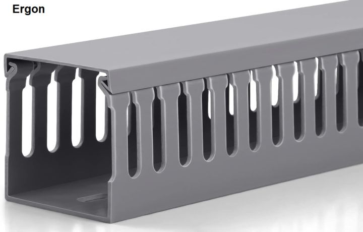 Server Rack Cable Management,1M Cable Duct Cable Raceway Kit ...