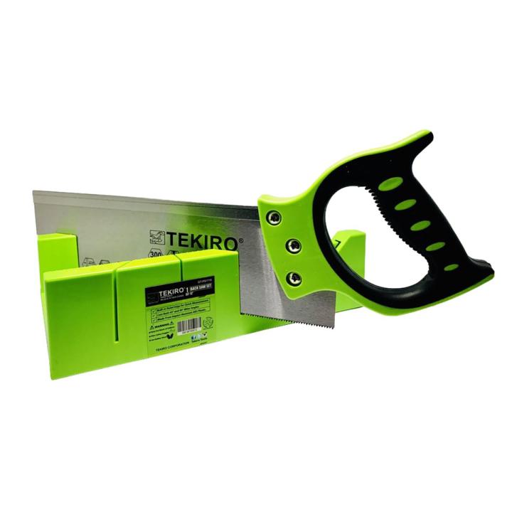 Rm - Back Saw Set Miter Box Saw Set Gergaji Mitre Manual | Lazada Indonesia