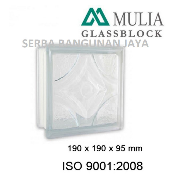 GLASS BLOCK MULIA VESTA 1 DUS 190 X 190 X 95 mm | Lazada Indonesia