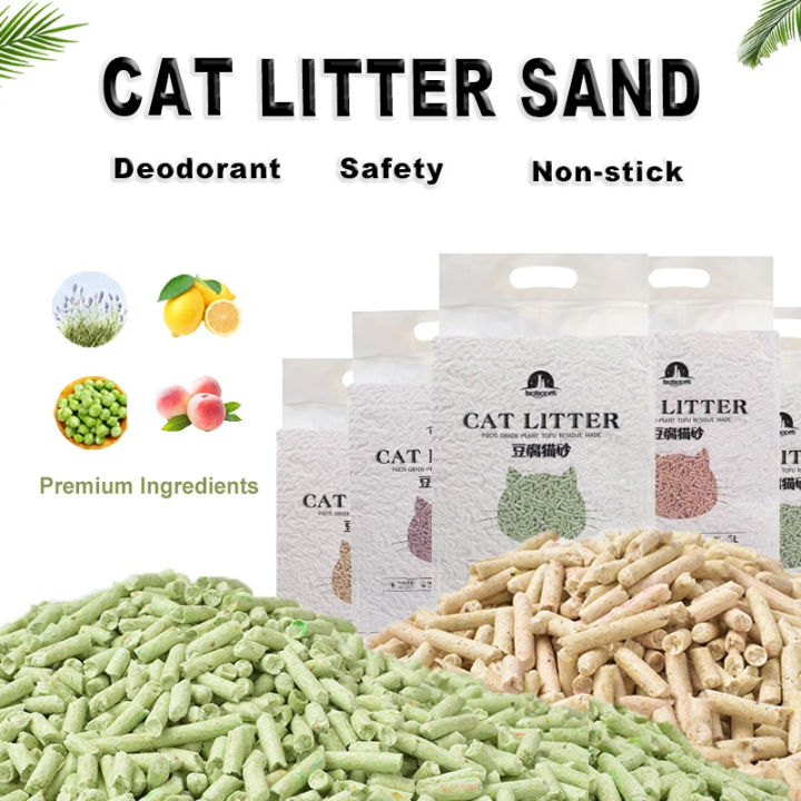 Pets Fast Clumping Cat Litter Tofu Cat Litter /Sand Pasir Kucing /Wangi ...