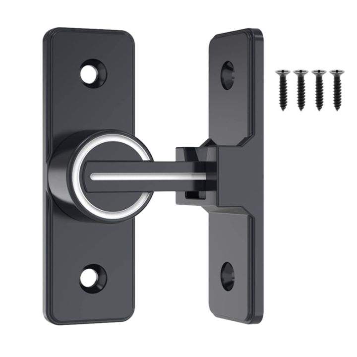Barn Door Lock Hardware, 90 Degree Heavy Duty Gate Latches Flip Latch ...