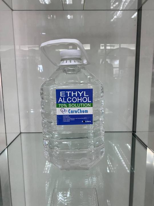 Ethyl Alcohol, 70% Solution, 4 Liters (4L) container | Lazada PH