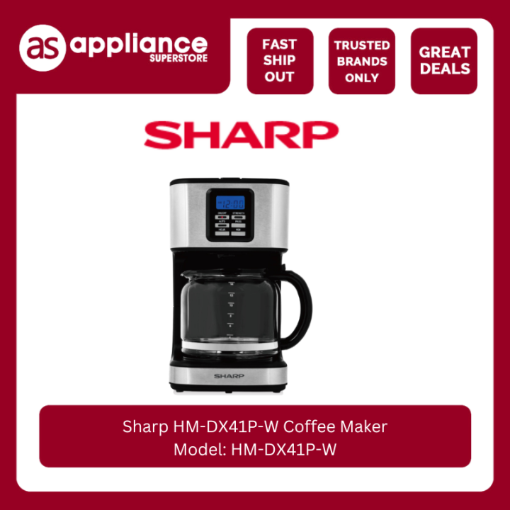 Sharp HM-DX41P-W Coffee Maker | Lazada PH