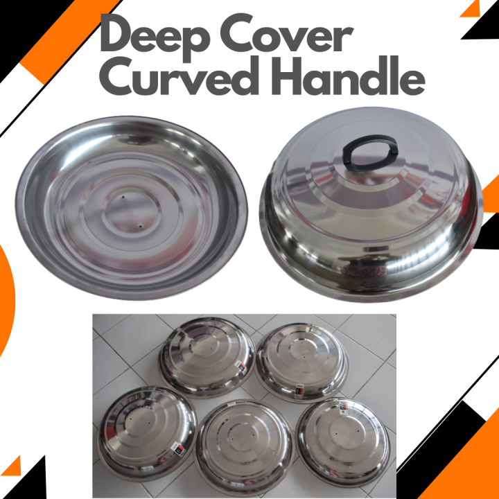 Deep Cover For Pan Curved Handle With Different Sizes | Lazada PH