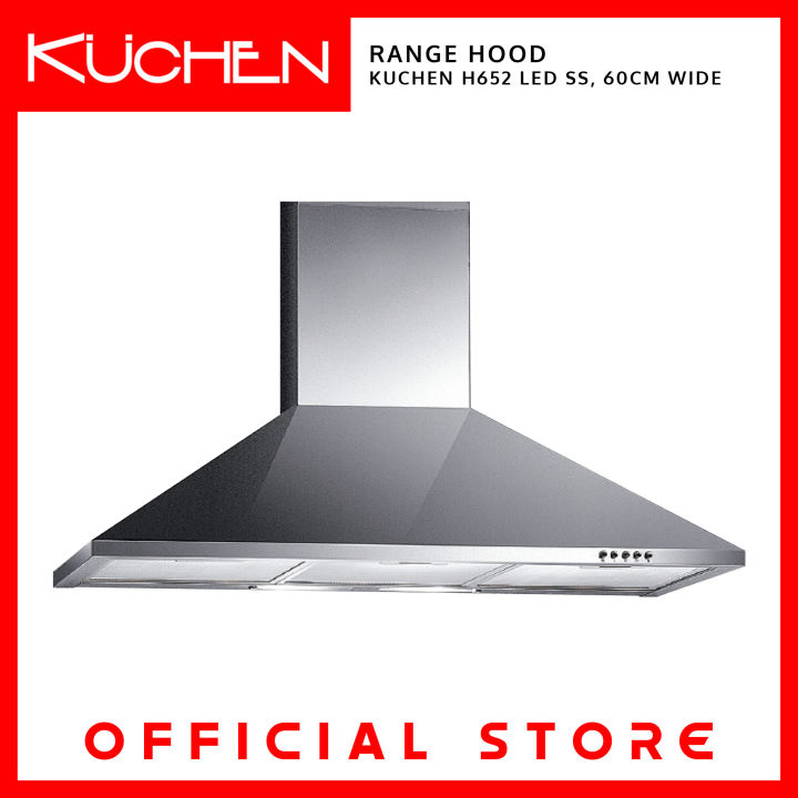 KUCHEN KCH.H652.LED.SS Wall-Mounted Hood | Lazada PH