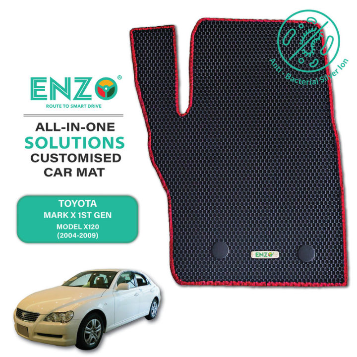 ENZO Car- Mat Toyota Mark X 1st Gen Model X120 (2004-2009) | Lazada
